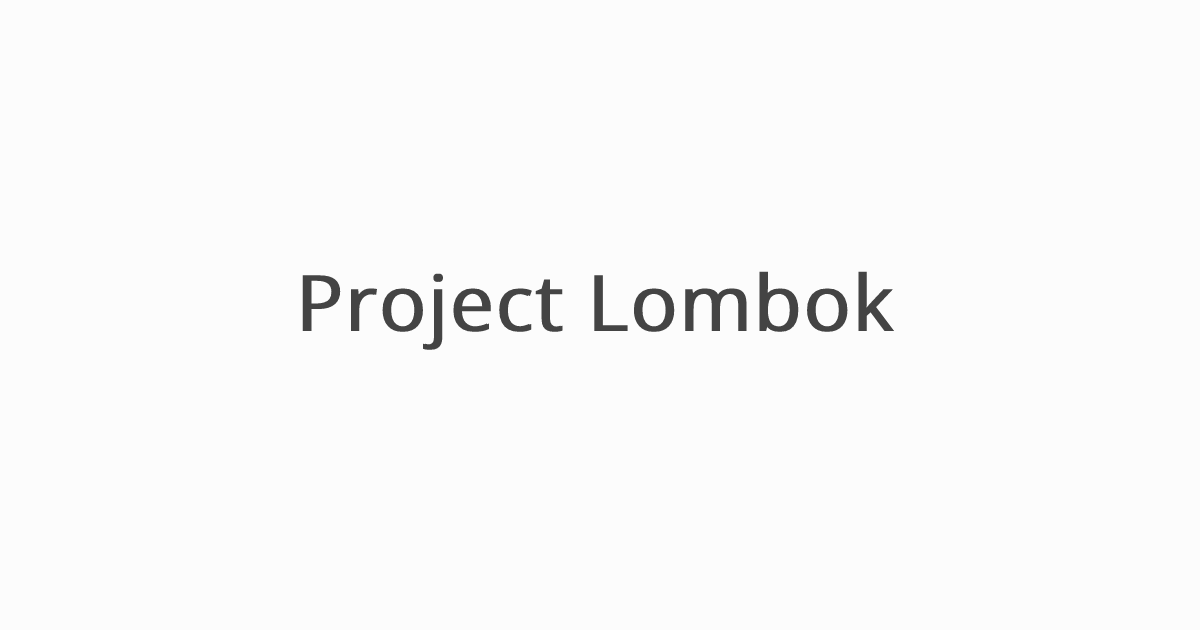 Java Lombok 教學與注意事項